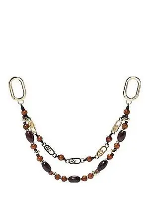 Victoria's Secret Beaded Chain Bag Charm - Red