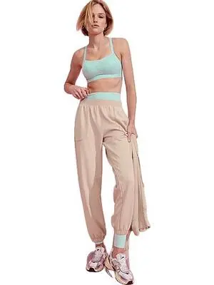 Victoria's Secret Soft Jersey Jogger Track Pants - Beige