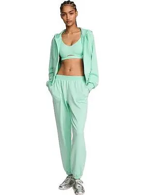 Victoria's Secret Soft Jersey Jogger Track Pants - Green