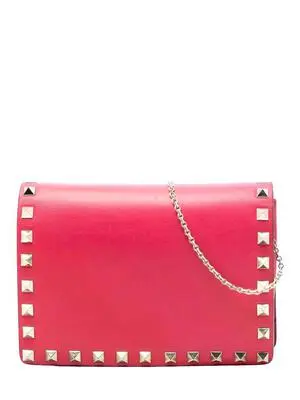 Valentino Garavani Rockstud Chain Pouch Crossbody Bag - Pink