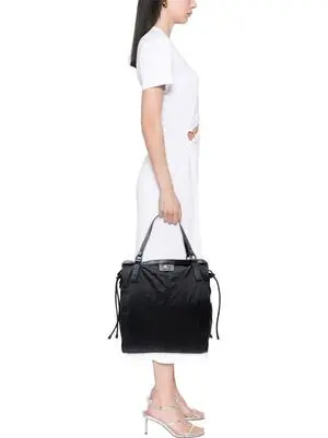 Burberry Nylon Buckleigh Tote Bag - Black
