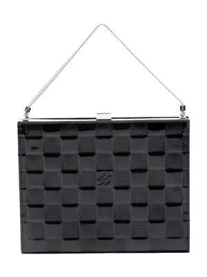 LOUIS VUITTON Damier Vernis Ange Mm Handbag - Black