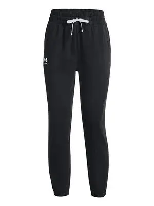 UNDER ARMOUR Rival Terry Logo Print Track Pants