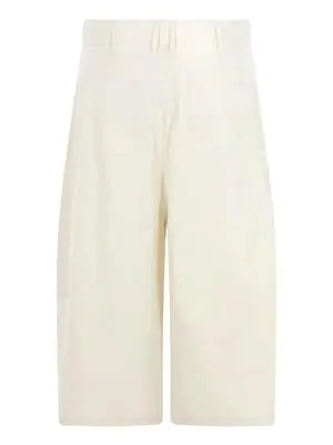 Co Belted Pleated Shorts - Neutrals