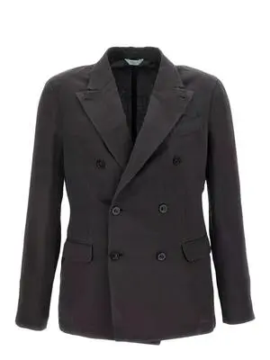 Boglioli Double-breasted Blazer - Grey