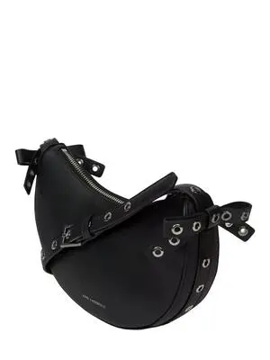 Karl Lagerfeld K/autograph Bow Crossbody Bag - Black