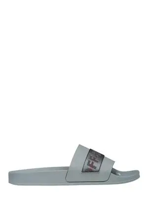 Off-White Industrial Slides - Grey