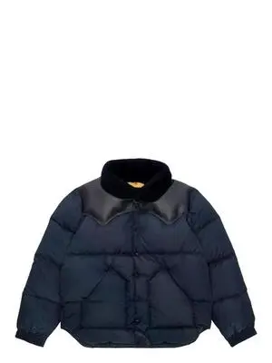 FORTELA Christy Shearling Collar Jacket - Blue