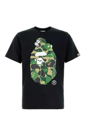 A BATHING APE Abc Camo T-shirt - Black