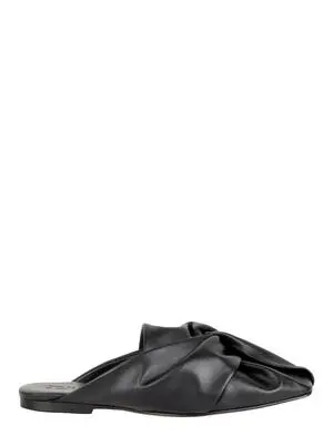 JVAM Maxime Knotted Mules - Black
