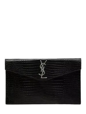Saint Laurent Uptown Pouch Clutch Bag - Black