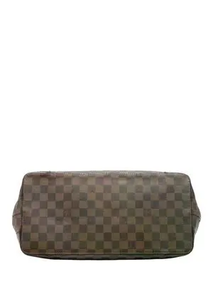 LOUIS VUITTON Damier Ebene Hampstead Mm Tote Bag - Brown