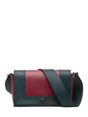 Celine Medium Calfskin Frame Shoulder Bag - Red