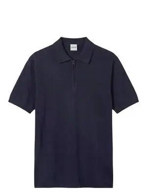 Aspesi Zip-fastening Polo Shirt - Blue