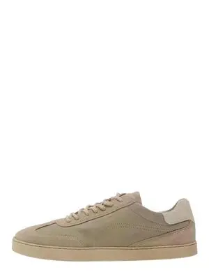 GROUNDIES Panama Suede Panel Sneakers - Grey