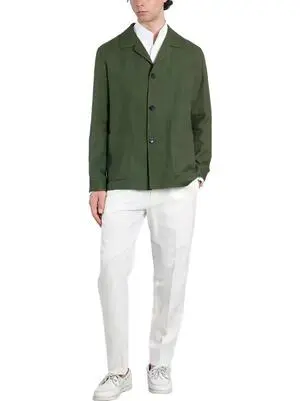 Zegna Patch-pocket Jacket - Green