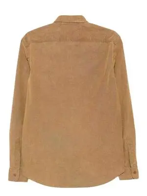 Aspesi Button-down Chest-pockets Shirt - Brown