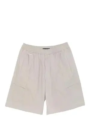 LOW BRAND Elasticated-waist Cargo Shorts - Grey