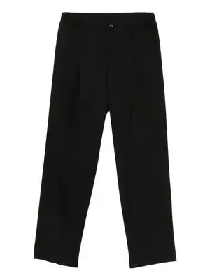 Tagliatore Pleated Detail Trousers - Black