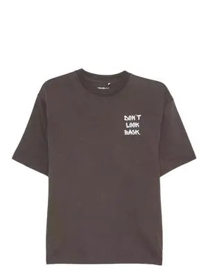 GEORGE. Logo Print Crewneck T-shirt - Brown