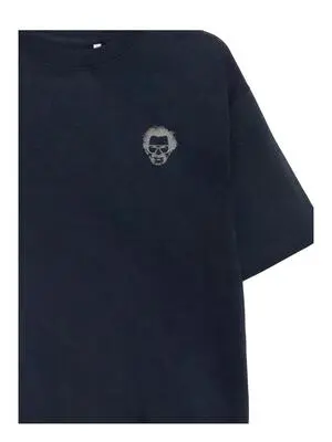 GEORGE. George Graphic Print T-shirt - Blue