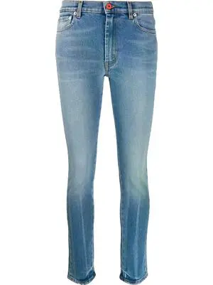 Heron Preston Rinsed Skinny Jeans - Blue
