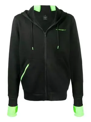 Oakley Printed Logo Hooded Jacket - Black