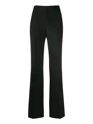 Balenciaga Flared Tailored Trousers - Black