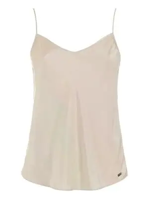 Armani Exchange Beige Camisole Top - Neutrals