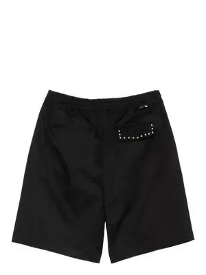 LOW BRAND George Stud-embellished Tailored Shorts - Black