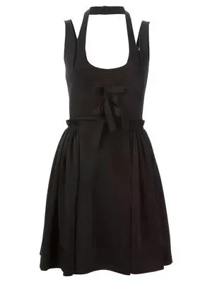 Givenchy Corseted Jersey Dress - Black