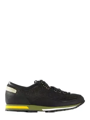 LANVIN Glitter Sneakers - Black