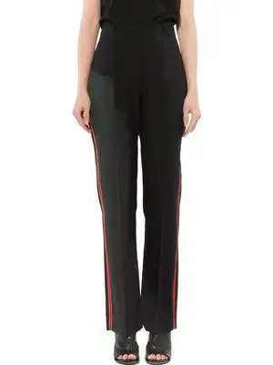 Givenchy Striped Appliqué Tailored Trousers - Black