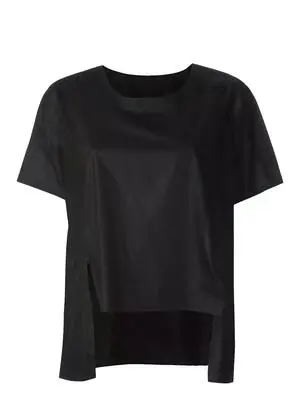 Y3 High-low Hem Top - Black