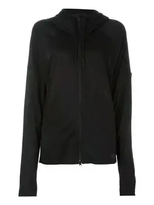 Y3 Zipped Hoodie - Black