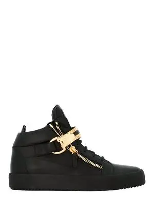 GIUSEPPE ZANOTTI Owen Hi-top Sneakers - Black