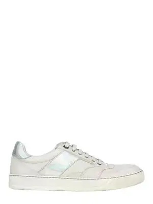 LANVIN Iridescent Panel Sneakers - Grey