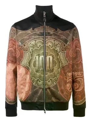 Givenchy Multicoloured Printed Lightweight Jacket - Black