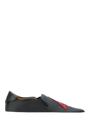 Givenchy Illuminati Embroidered Slip-on Sneakers - Black