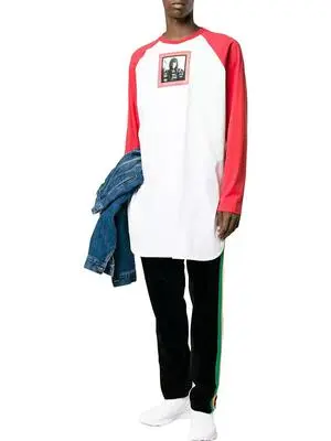 Givenchy Oversized Baseball T-shirt - Red