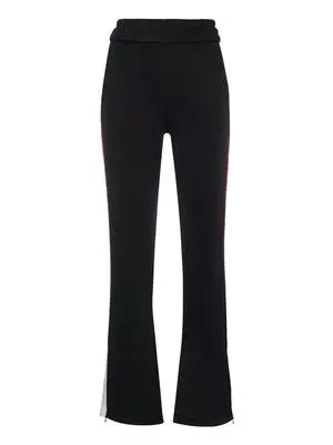 Off-White Side Stripe High Waisted Track Pants - Black