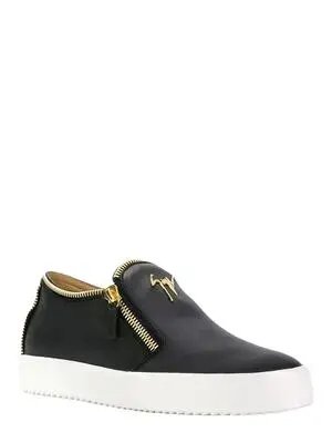 GIUSEPPE ZANOTTI Adam Slip-on Sneakers - Black