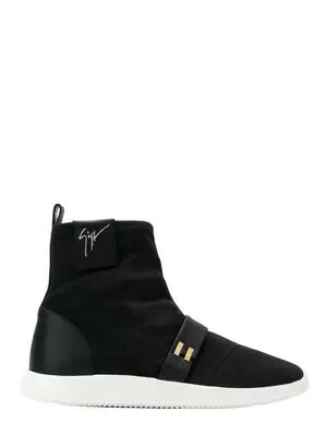 GIUSEPPE ZANOTTI High Top Sneakers - Black