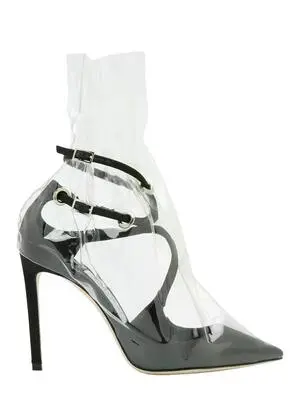 Off-White X Jimmy Choo Claire 100 Stiletto Pumps - Black