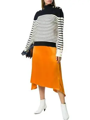 JW Anderson Striped Wool Jumper - Blue
