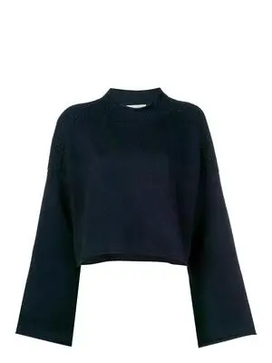 JW Anderson Navy Cable Detail Jumper - Blue