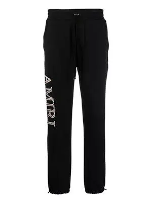 Amiri Logo Print Track Pants - Black