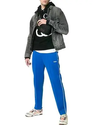 Kenzo Reverse Stitch Track Pants - Blue