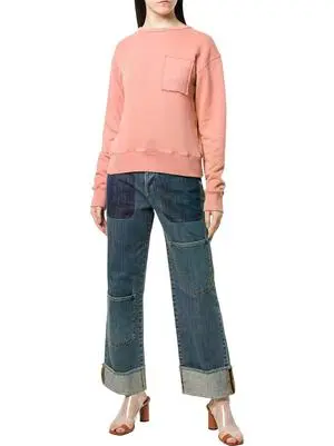 JW Anderson Anchor Logo Sweatshirt - Pink