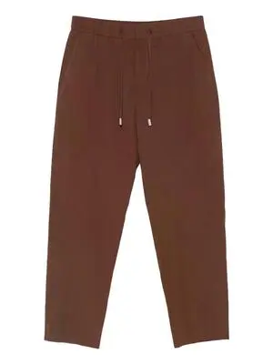 PT TORINO Drawstring-waist Trousers - Brown